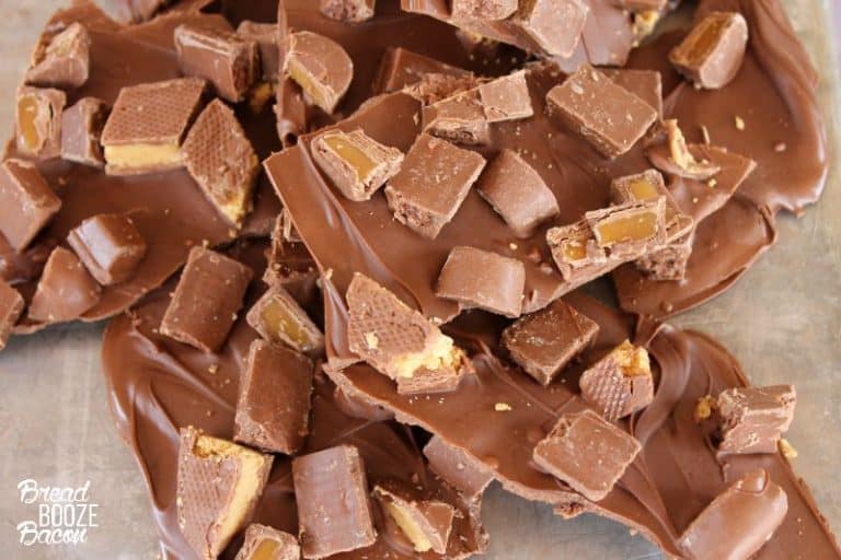 Chocolate Overload Bark | Leftover Halloween Candy Recipe