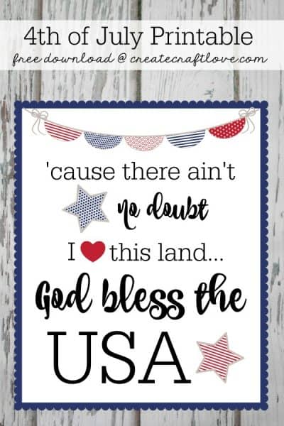 The ULTIMATE Guide to 4th of July Printables - Create Craft Love