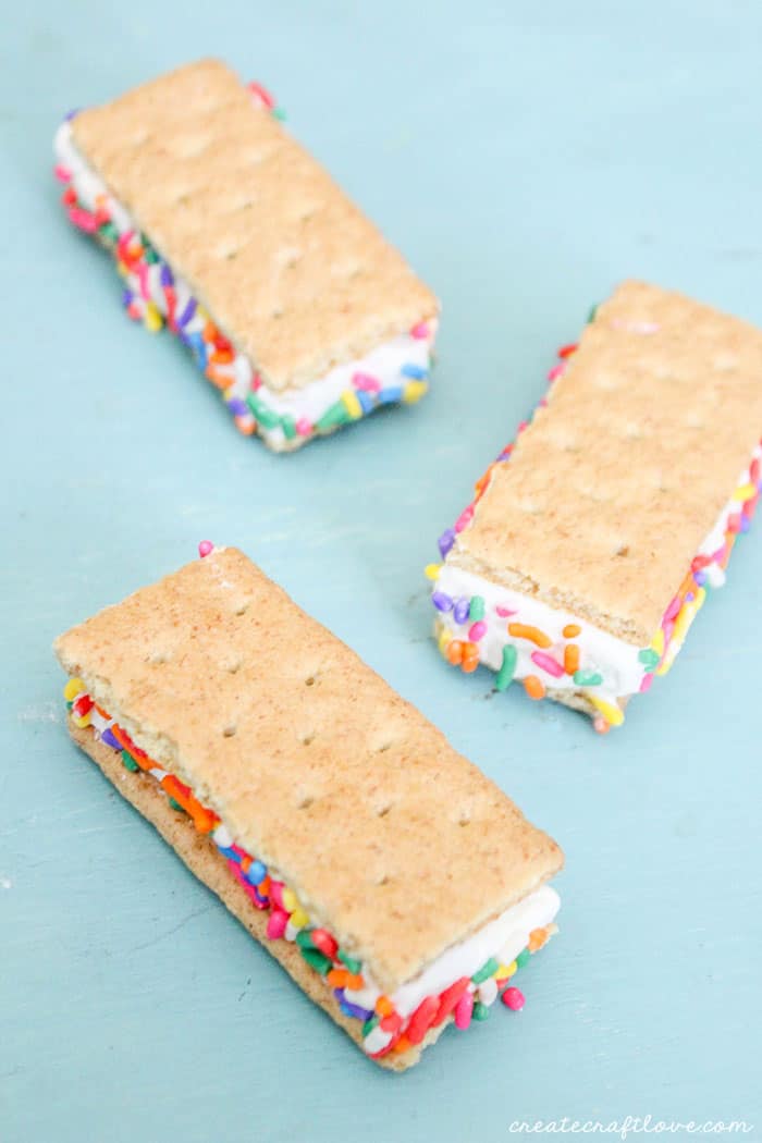 Mini Ice Cream Sandwiches | Easy Recipe - Create Craft Love